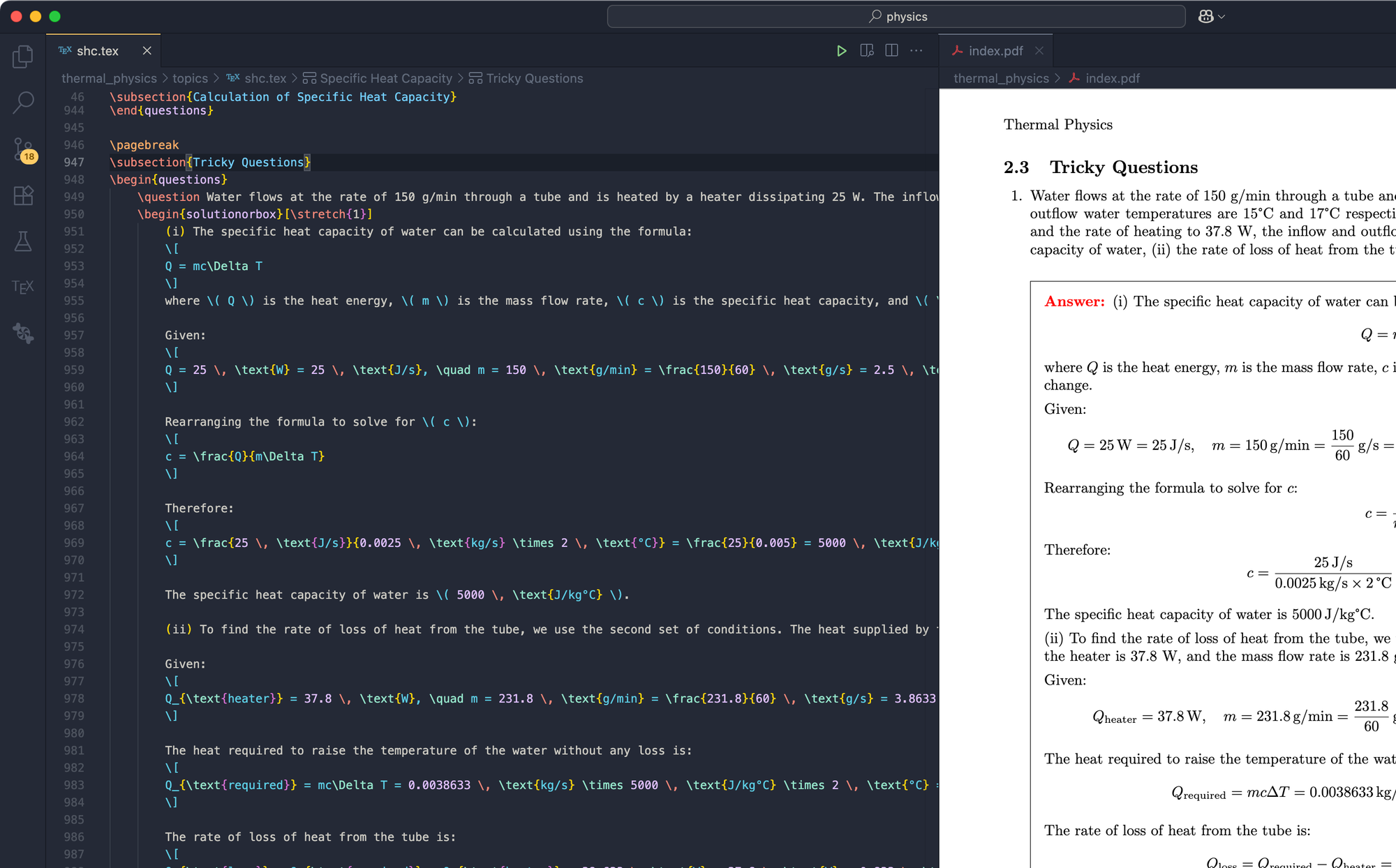 Must-have LaTeX packages for Physics teachers